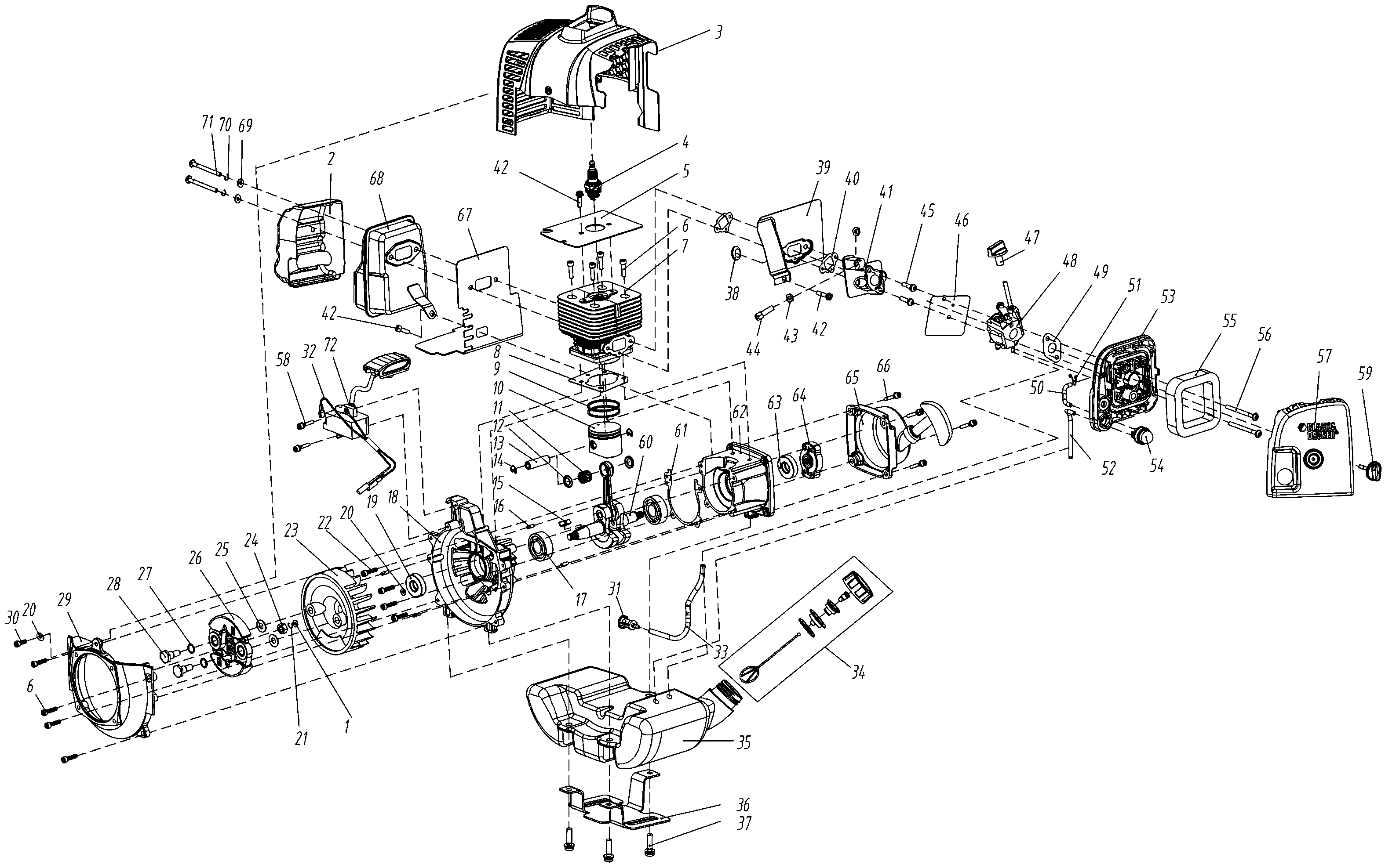 GST43-B3 | SHEARS | HEDGETRIMMERS, STRING TRIMMERS, SHEARS | OUTDOOR ...