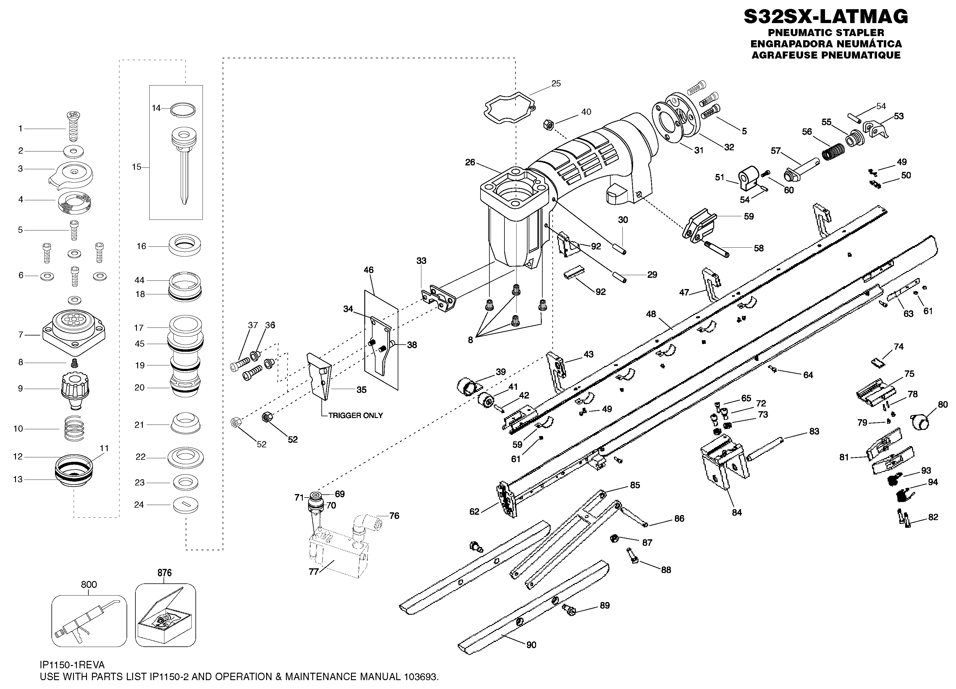 S32SX-LATMAG | NAILERS | Bostitch | null | ServiceNet B2B