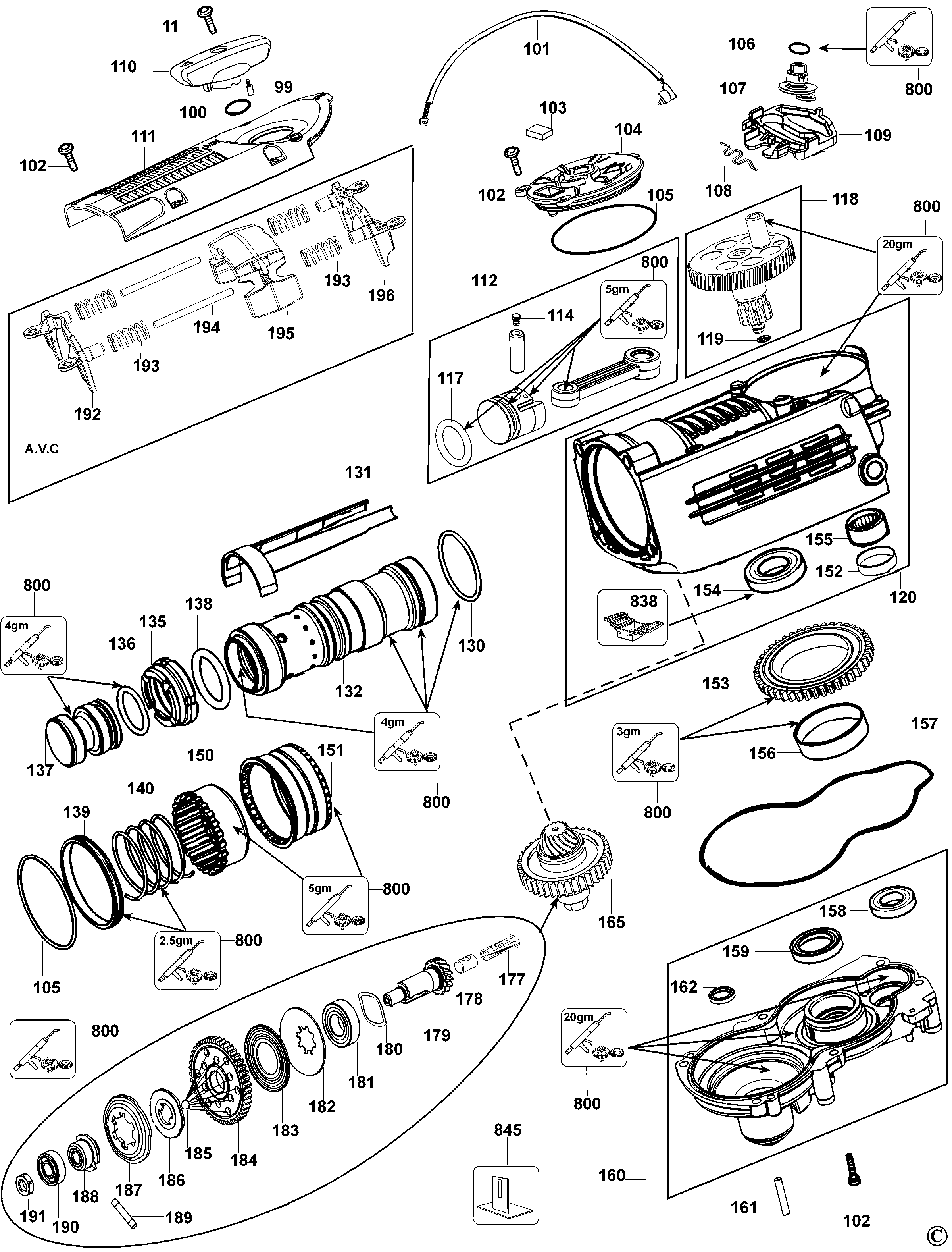 D25730K-AR | ROTARY HAMMERS SDS-MAX | HAMMERS | Dewalt | null ...