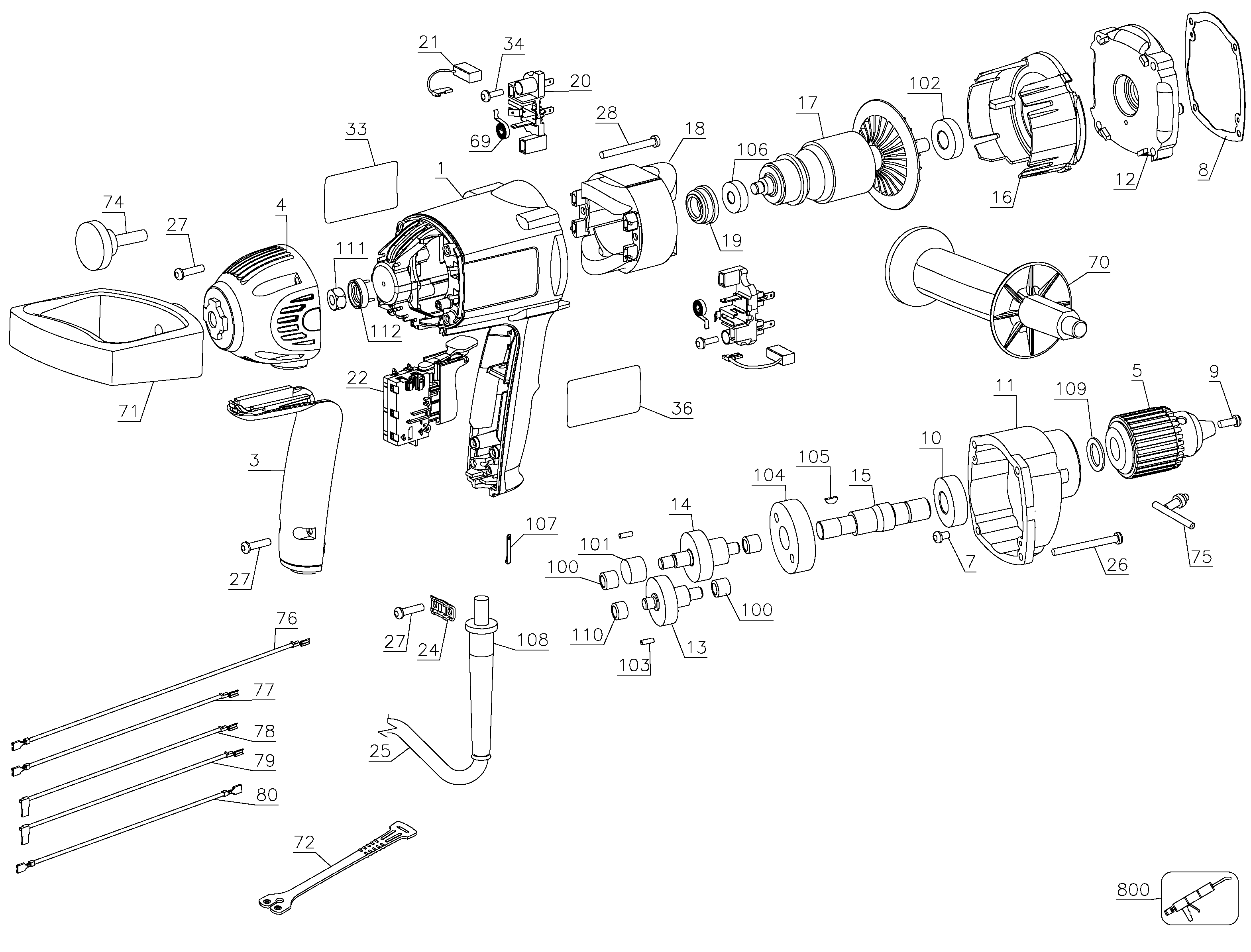 DW130V-B3 | SCREWDRIVERS | SCREWDRVING | Dewalt | null | ServiceNet