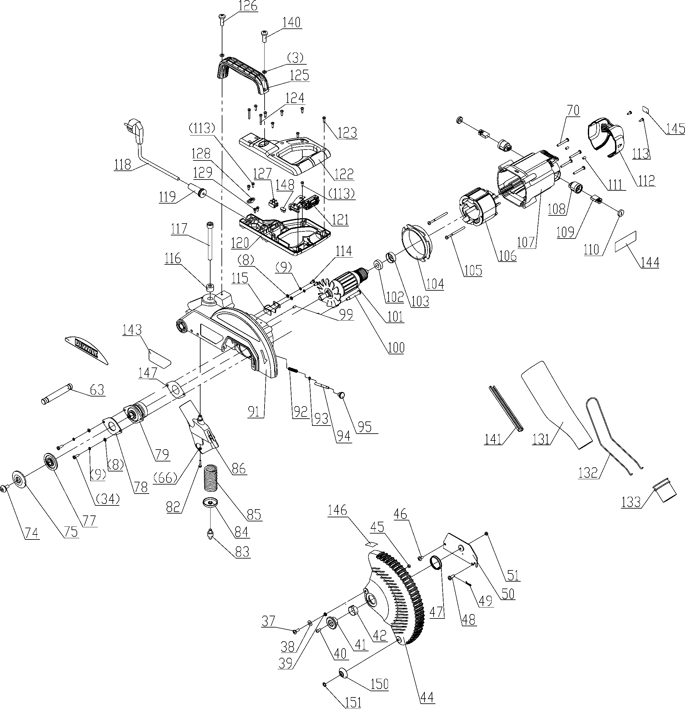 DW714-B3 | MITRE SAWS | WOODWORKING | Dewalt | null | ServiceNet