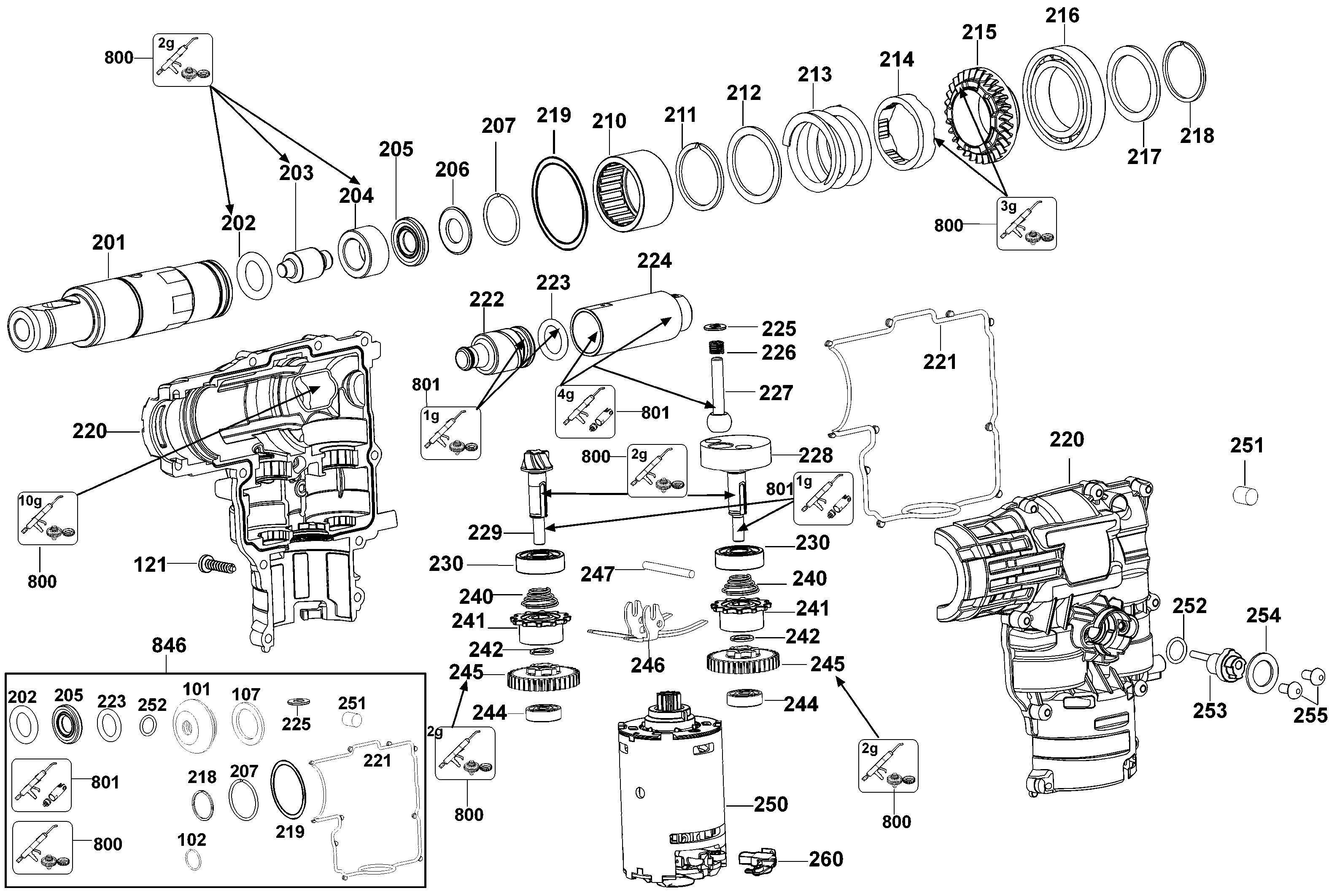 DC223KA | ROTARY HAMMERS SDS-PLUS | HAMMERS | Dewalt | null | ServiceNet