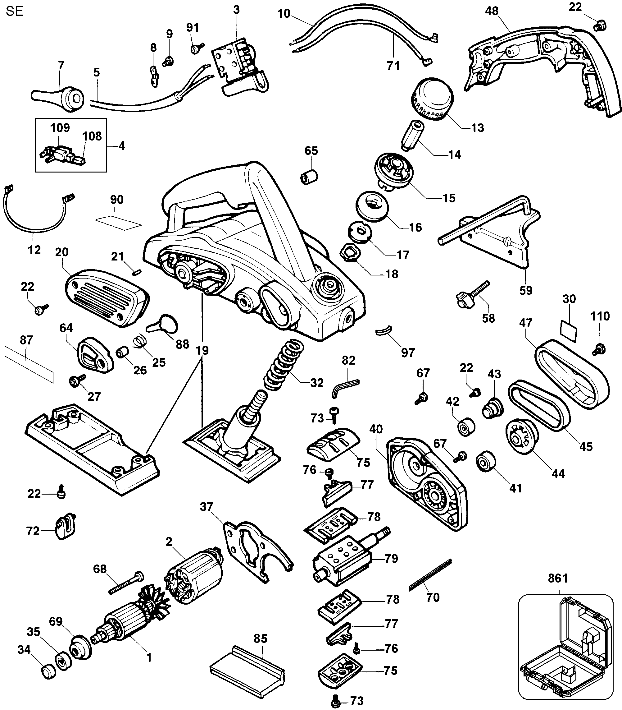DW680 | PLANERS | WOODWORKING | Dewalt | null | ServiceNet