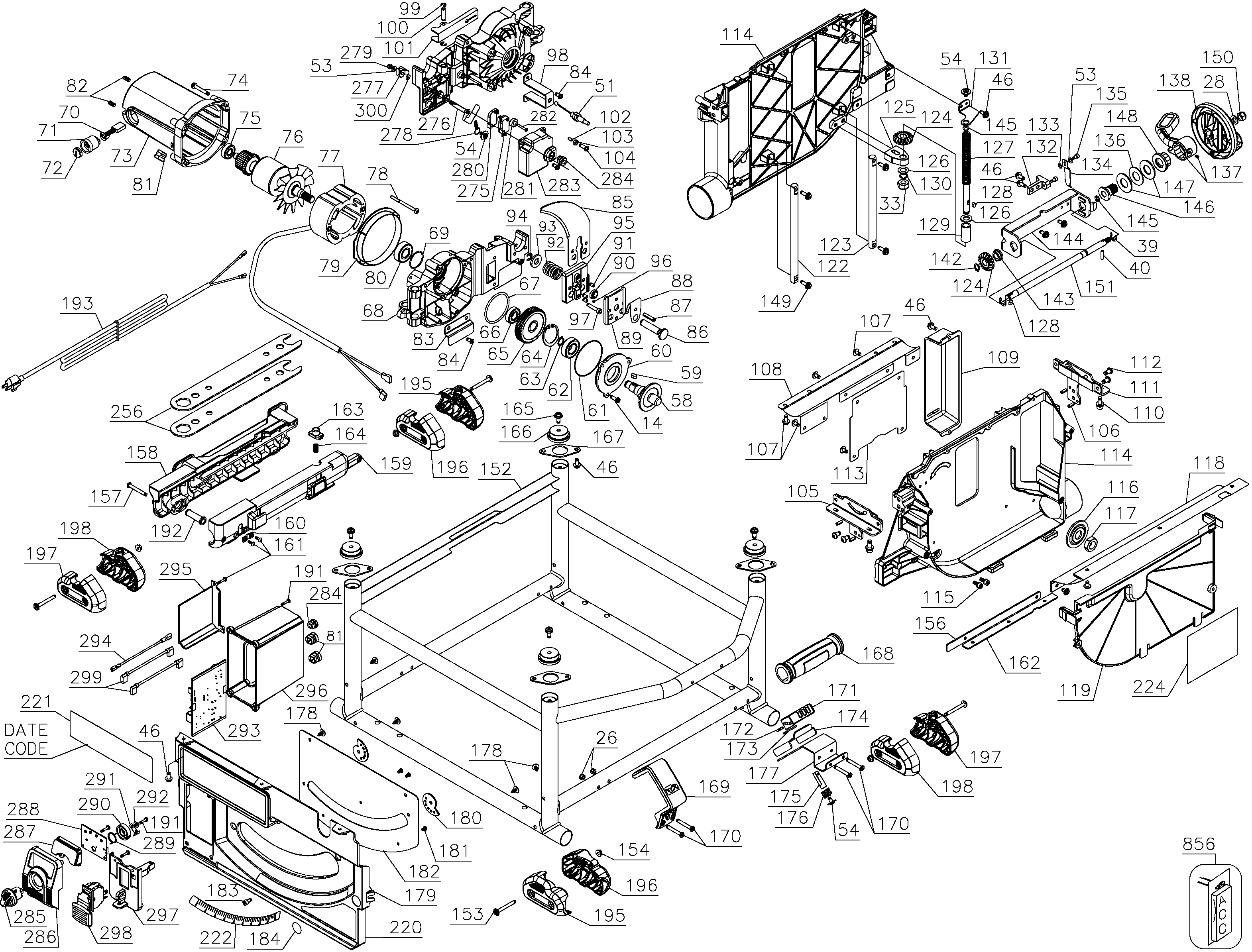 DWE7499GD | UNIVERSAL SAWS | WOODWORKING | Dewalt | null | ServiceNet B2B