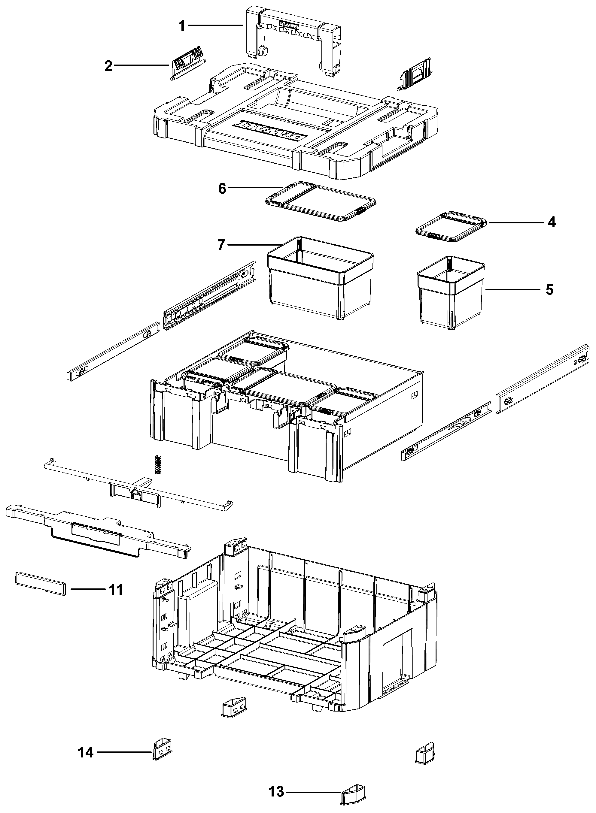 DWST17803 | STORAGE | Dewalt | null | ServiceNet