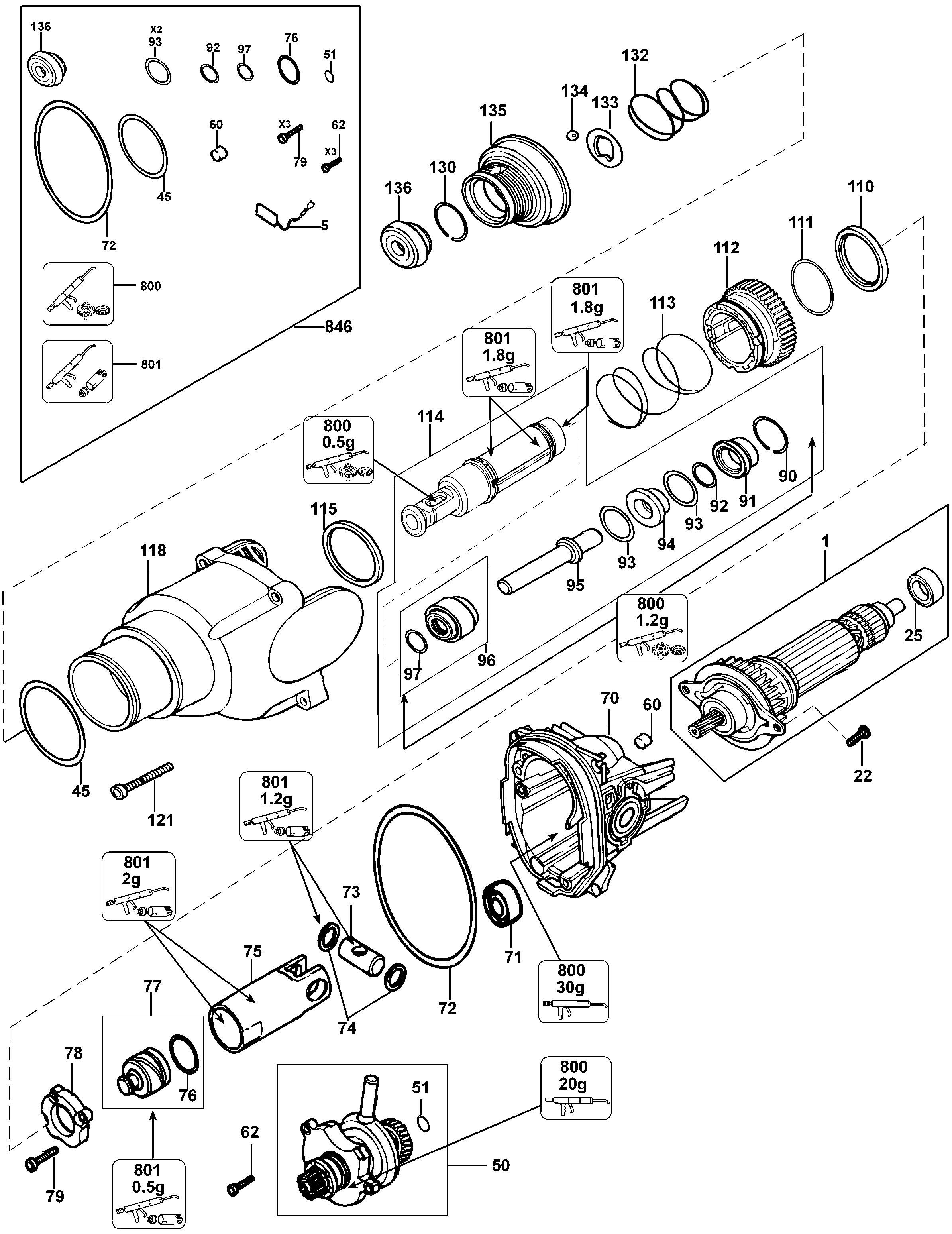 D25111K-CA | ROTARY HAMMERS SDS-PLUS | HAMMERS | Dewalt | null ...