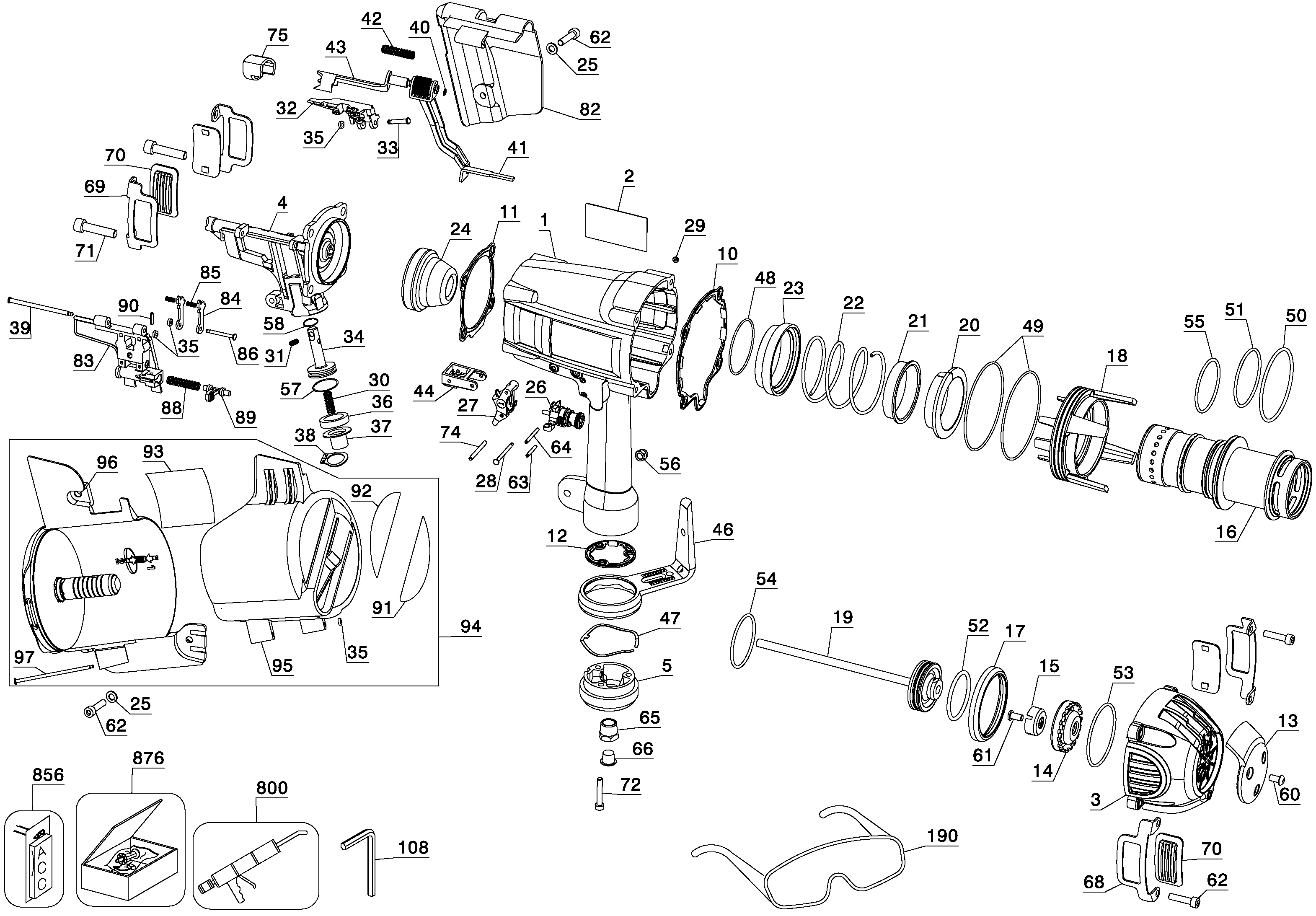 D51855 | NAILERS | FASTENING | Dewalt | null | ServiceNet CA B2B