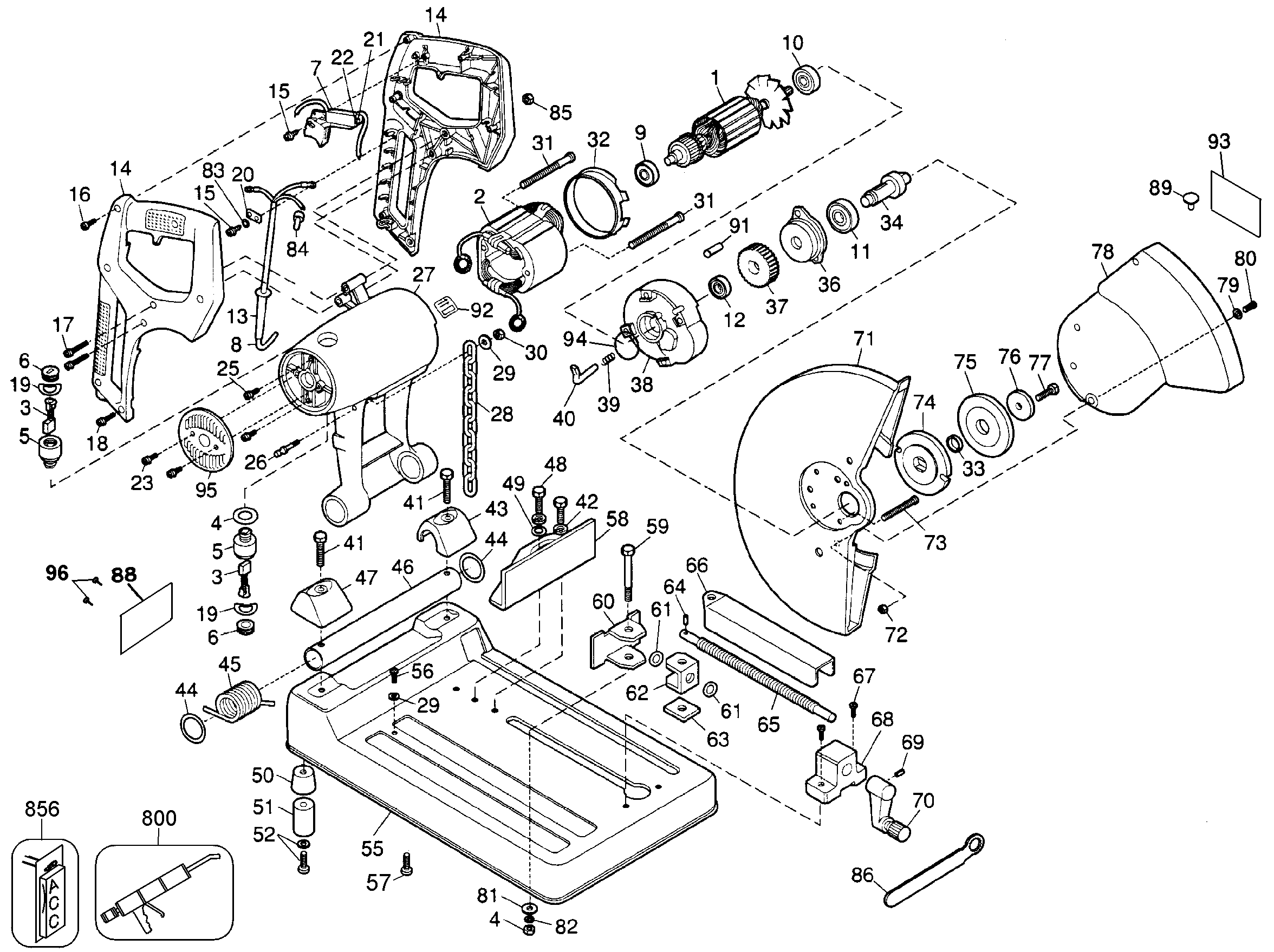 DW870-35 | SAWS | METAL WORKING | Dewalt | null | ServiceNet CA